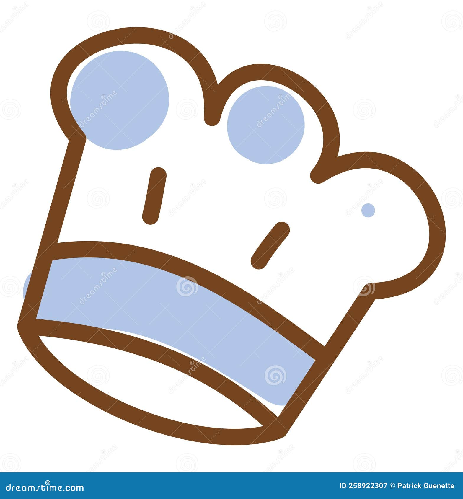 Bakers Hat, Icon Cartoon Vector | CartoonDealer.com #258922307
