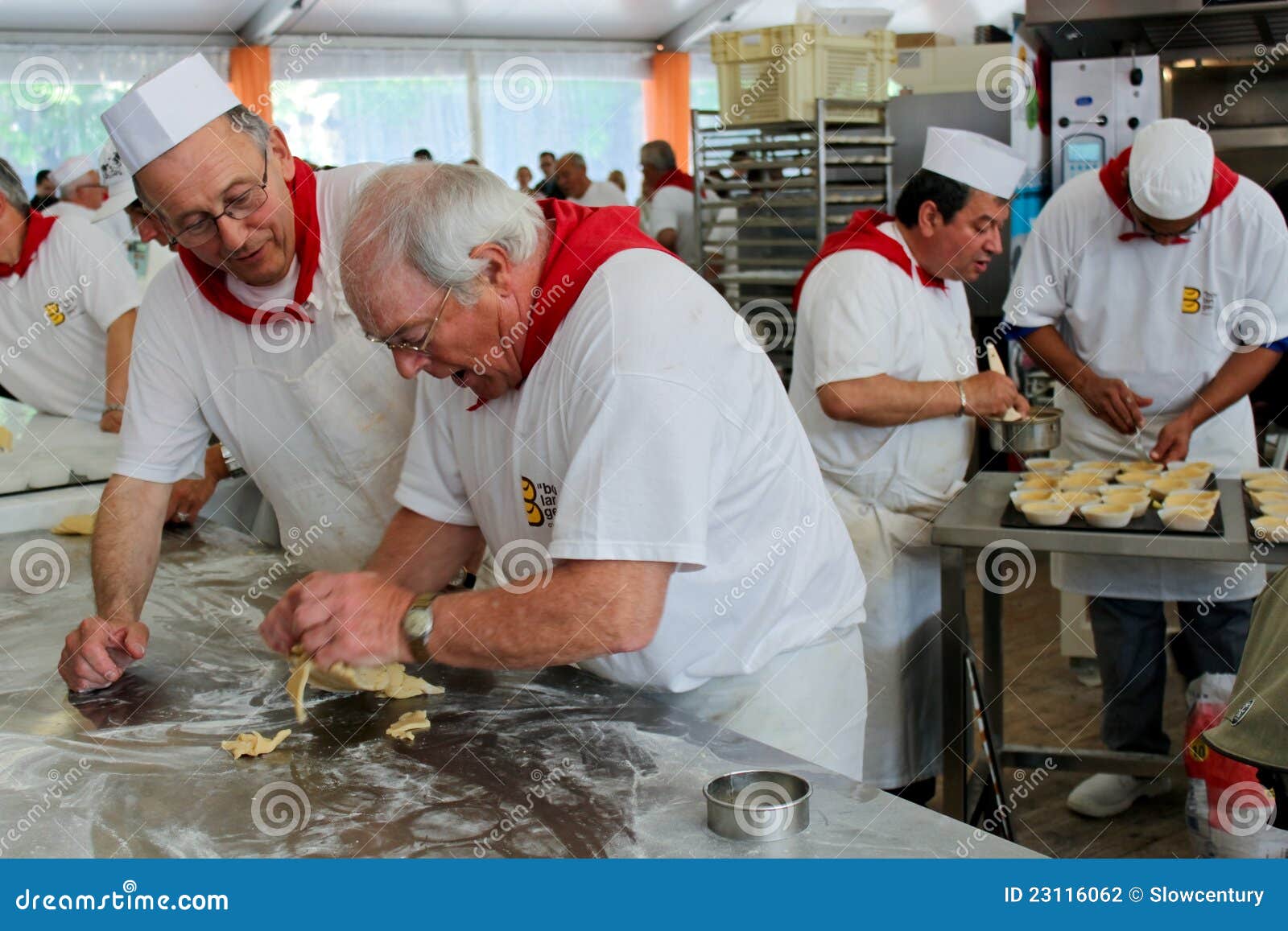 Bakers Make Pastries at Bakery Competition Editorial Photography ...