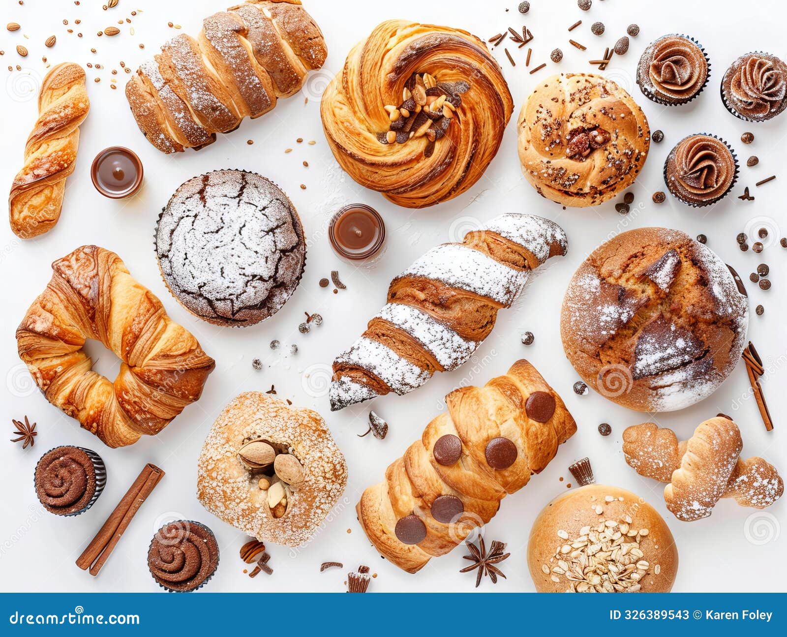 Bakery background graphic stock illustration. Illustration of space ...