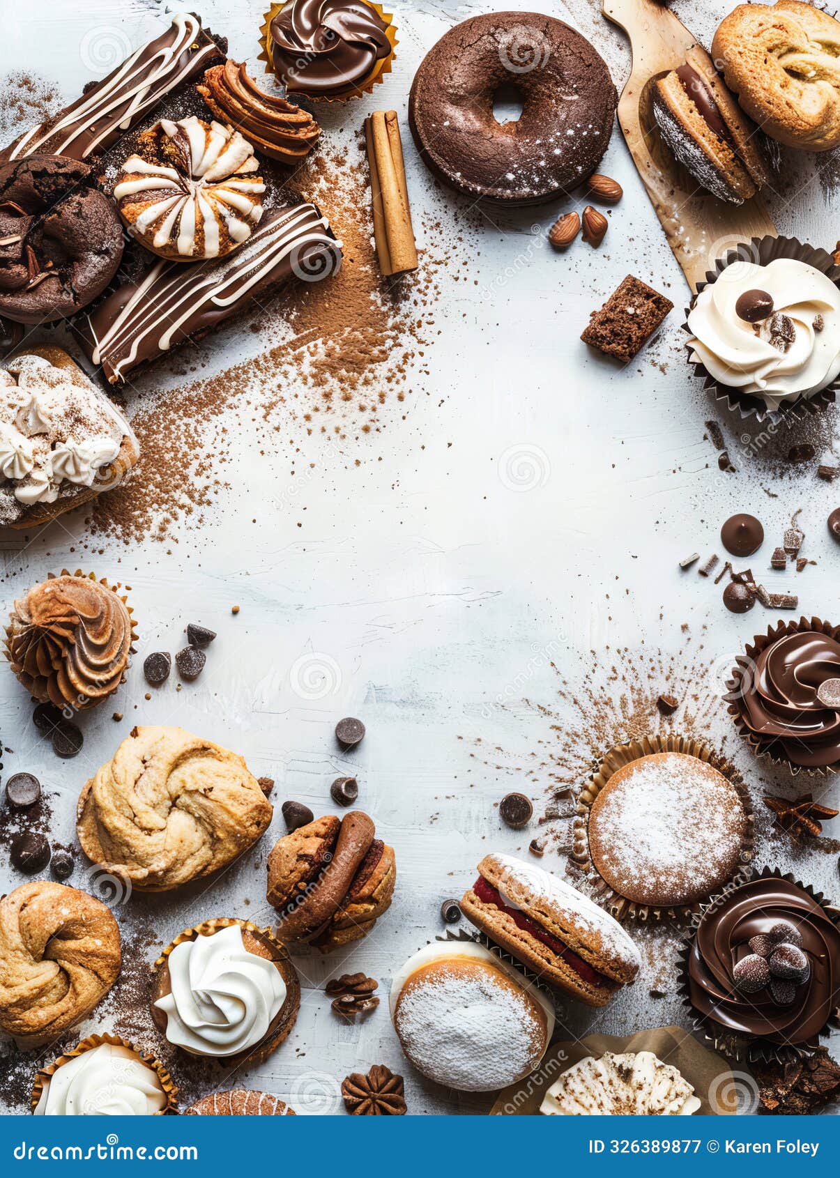 Bakery background graphic stock illustration. Illustration of ...