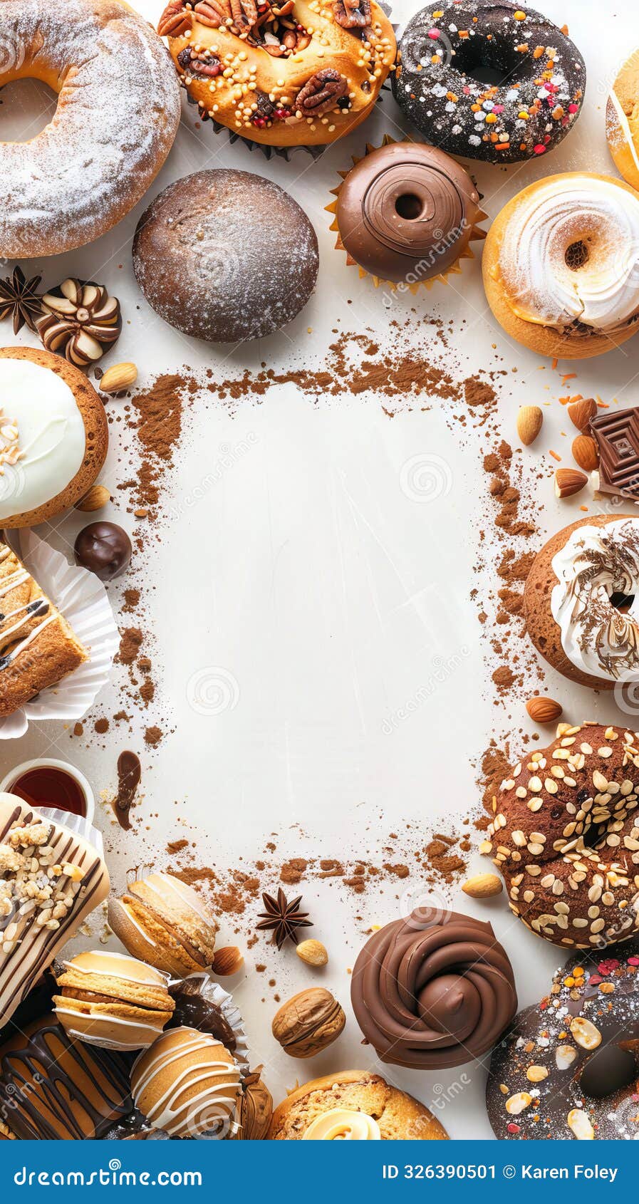 Bakery background graphic stock illustration. Illustration of graphic ...