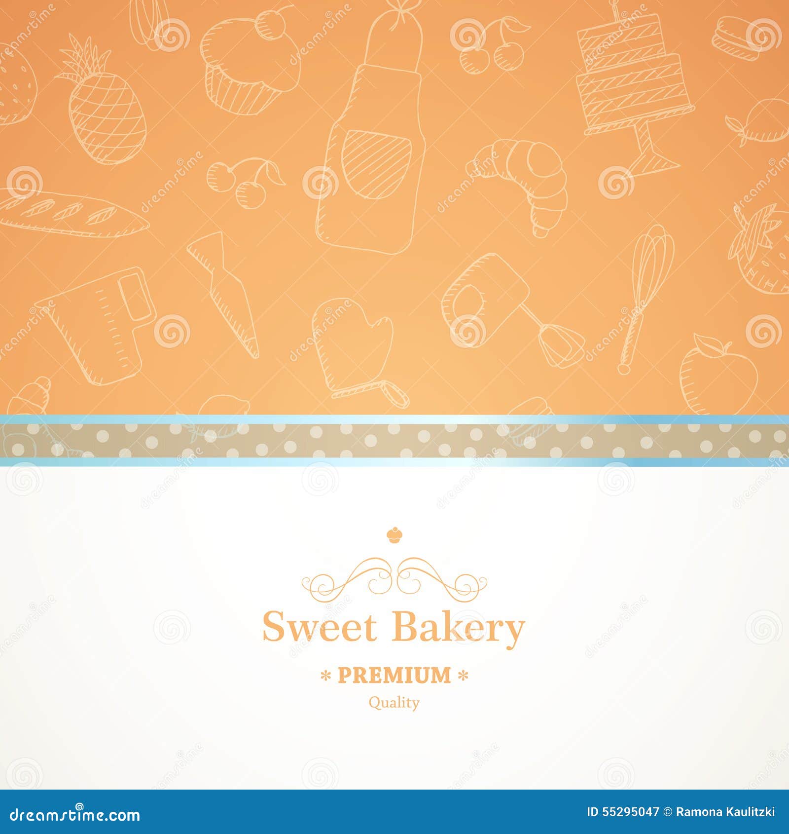 Bakery Background stock illustration. Illustration of shape - 55295047