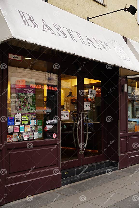 Bakery Bastian in Cologne editorial photography. Image of diversity ...
