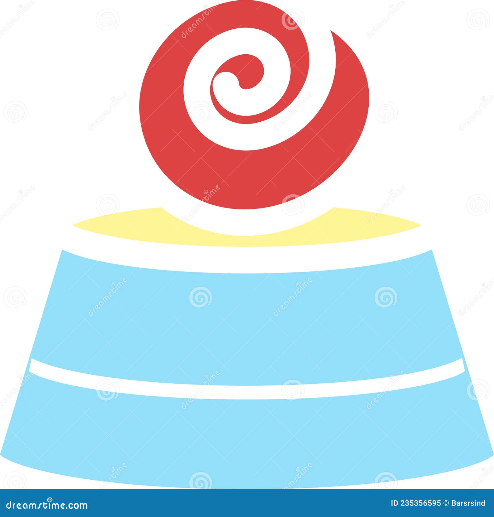 Bakery and Cake Icon. Candy, Sweet Food Symbol Stock Vector ...