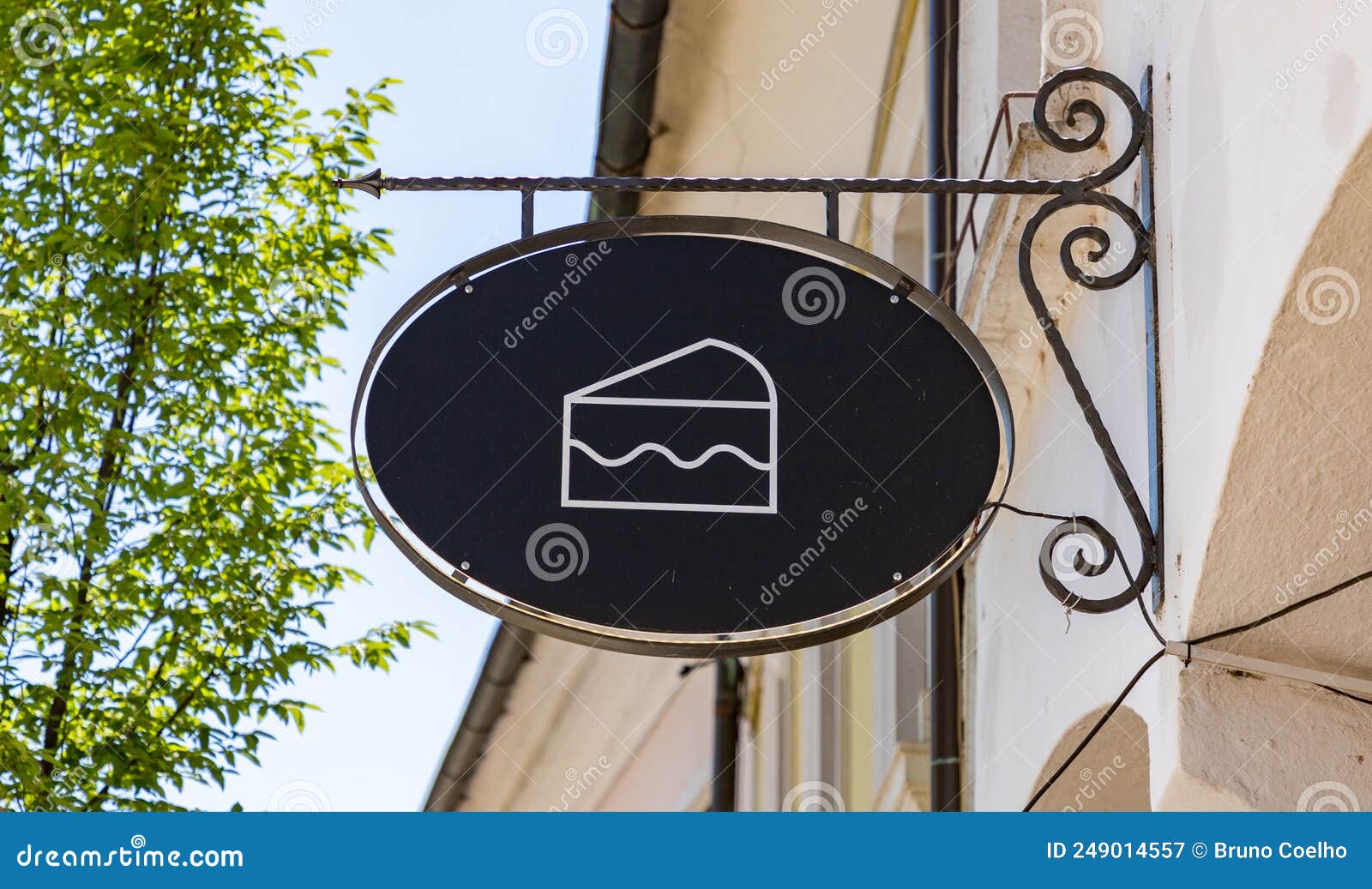 Bakery or Cake Sign stock image. Image of slice, symbol - 249014557