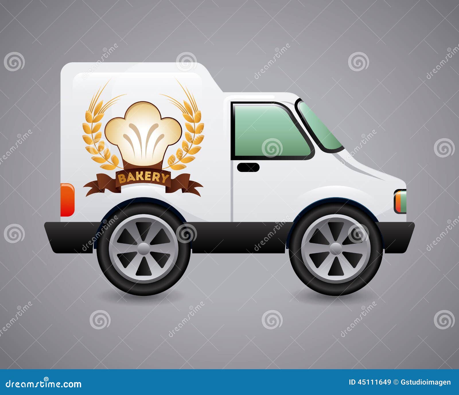 Bakery car design stock vector. Illustration of snack - 45111649