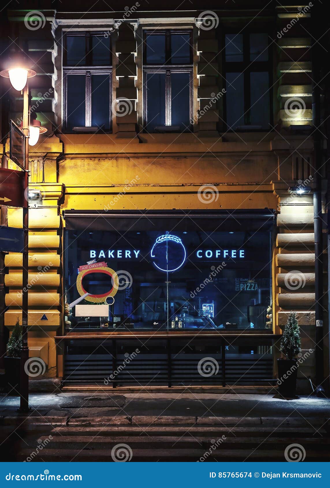 Bakery and Coffee Shop stock photo. Image of coffee, lifestyle - 85765674