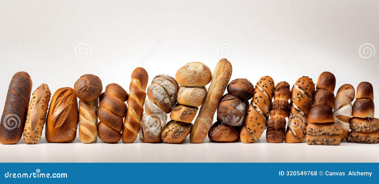 Bakery Confectionery Panorama Stock Photo - Image of patisserie ...