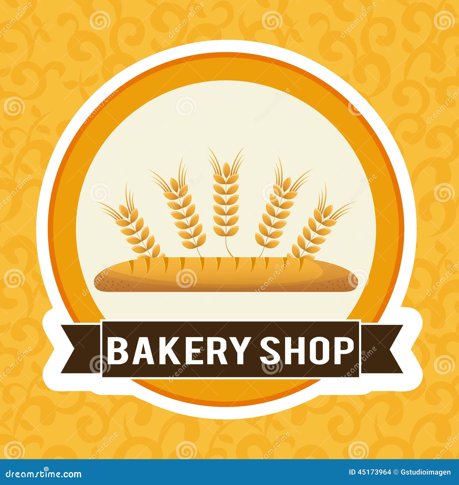Bakery design stock vector. Illustration of element, bakery - 45173964