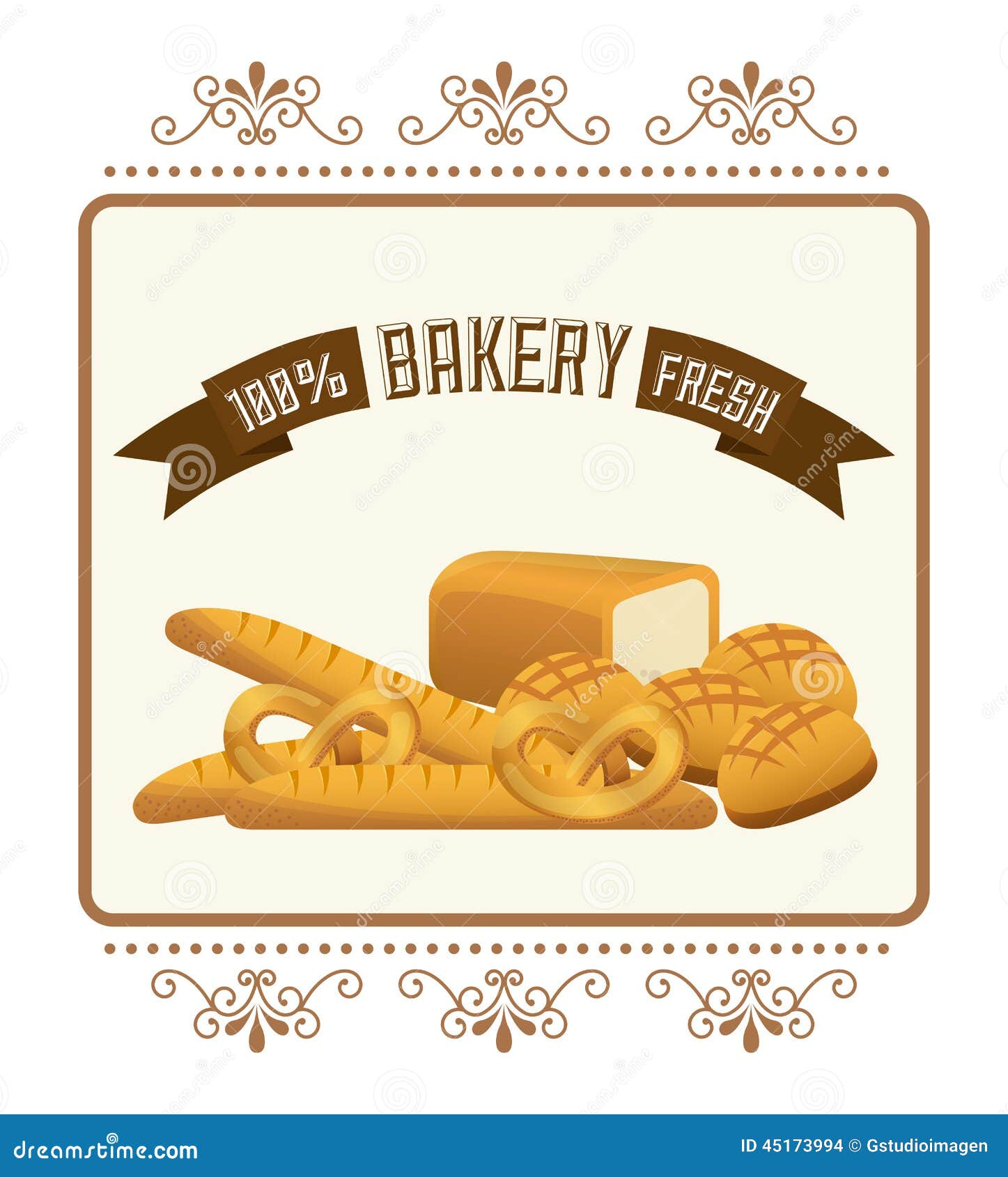 Bakery design stock vector. Illustration of graphic, pastry - 45173994
