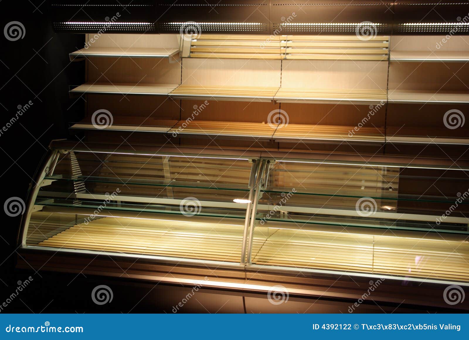 Bakery Display Of Old Fashioned Cake Donuts And Donut Holes Stock ...
