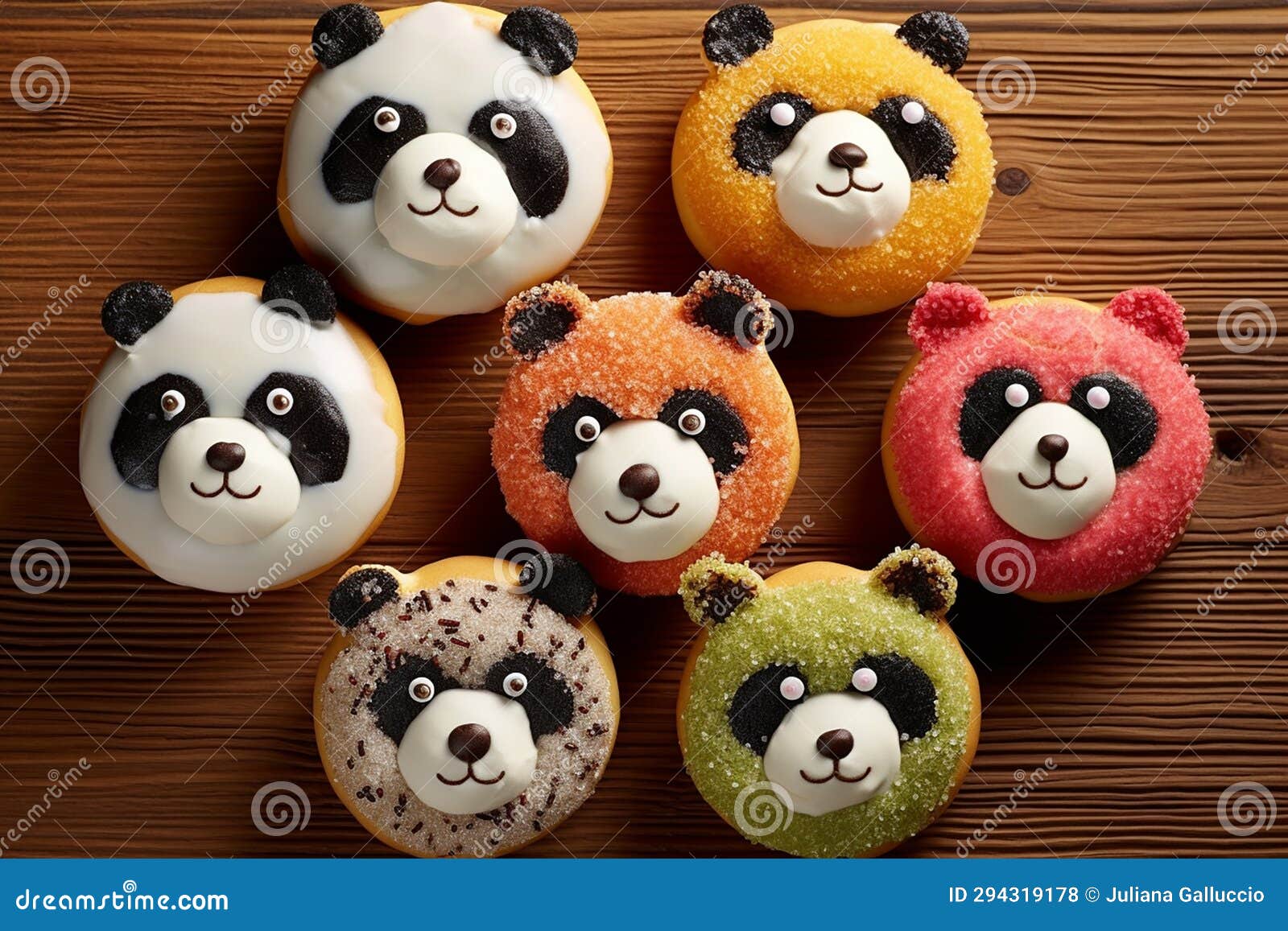 Bakery Donuts Design for Kids Stock Photo - Image of sweet, bakery ...