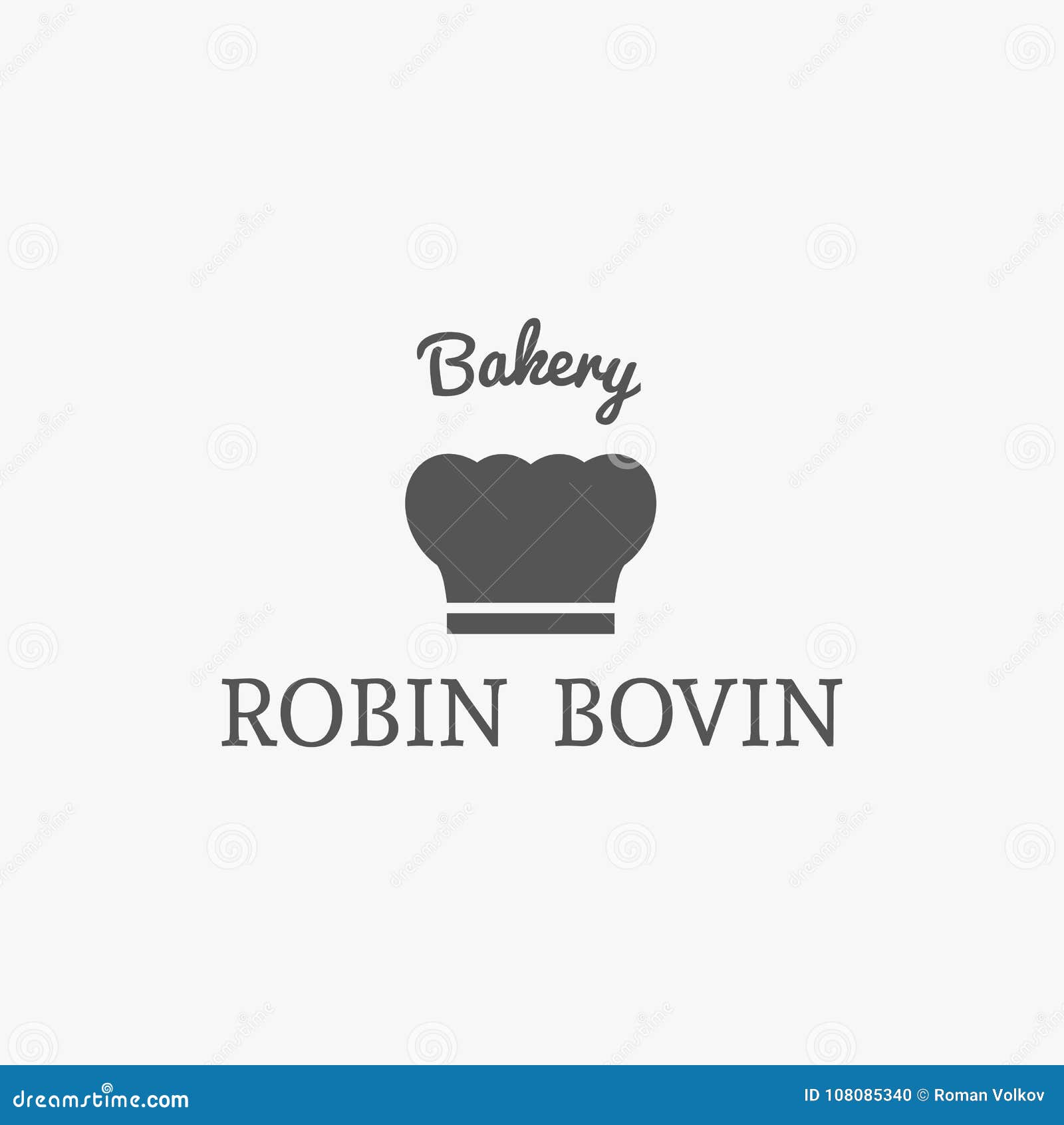 Bakery Emblem with Chef`s Cap Stock Vector - Illustration of fresh ...