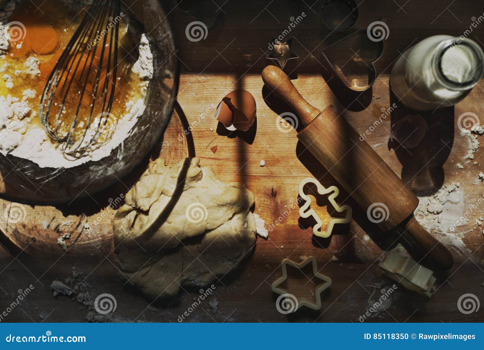 Bakery Equipment Cooking Preparation Tools Concept Stock Photo - Image ...