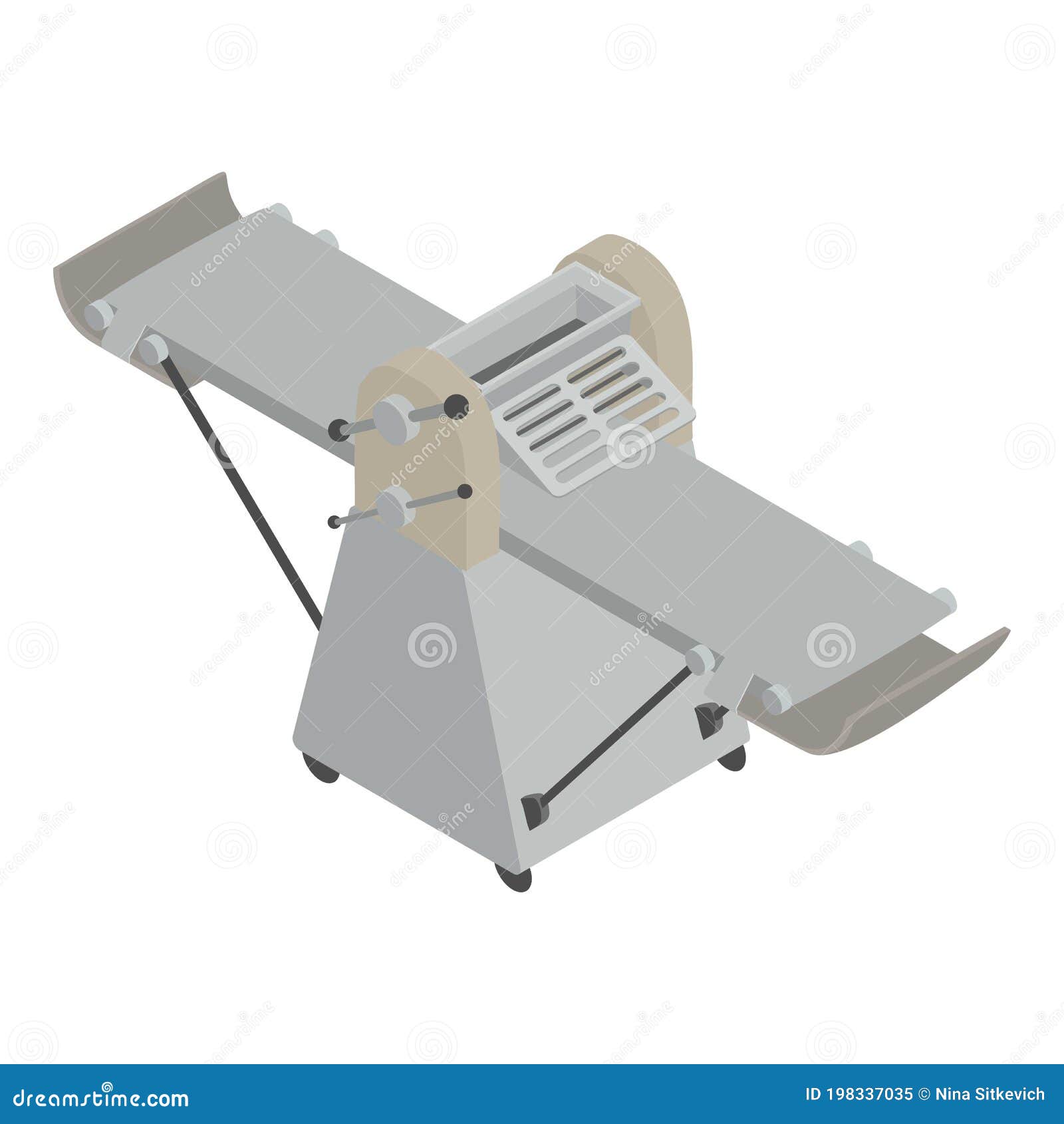 Bakery Factory Isometric Flowchart Vector Illustration | CartoonDealer ...