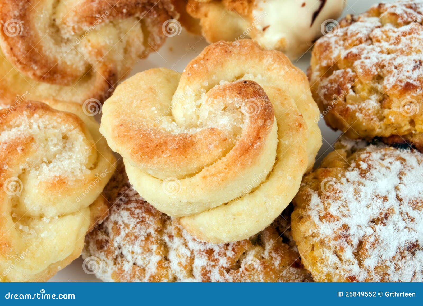 Bakery Foodstuffs Set on a White Background Stock Photo - Image of ...