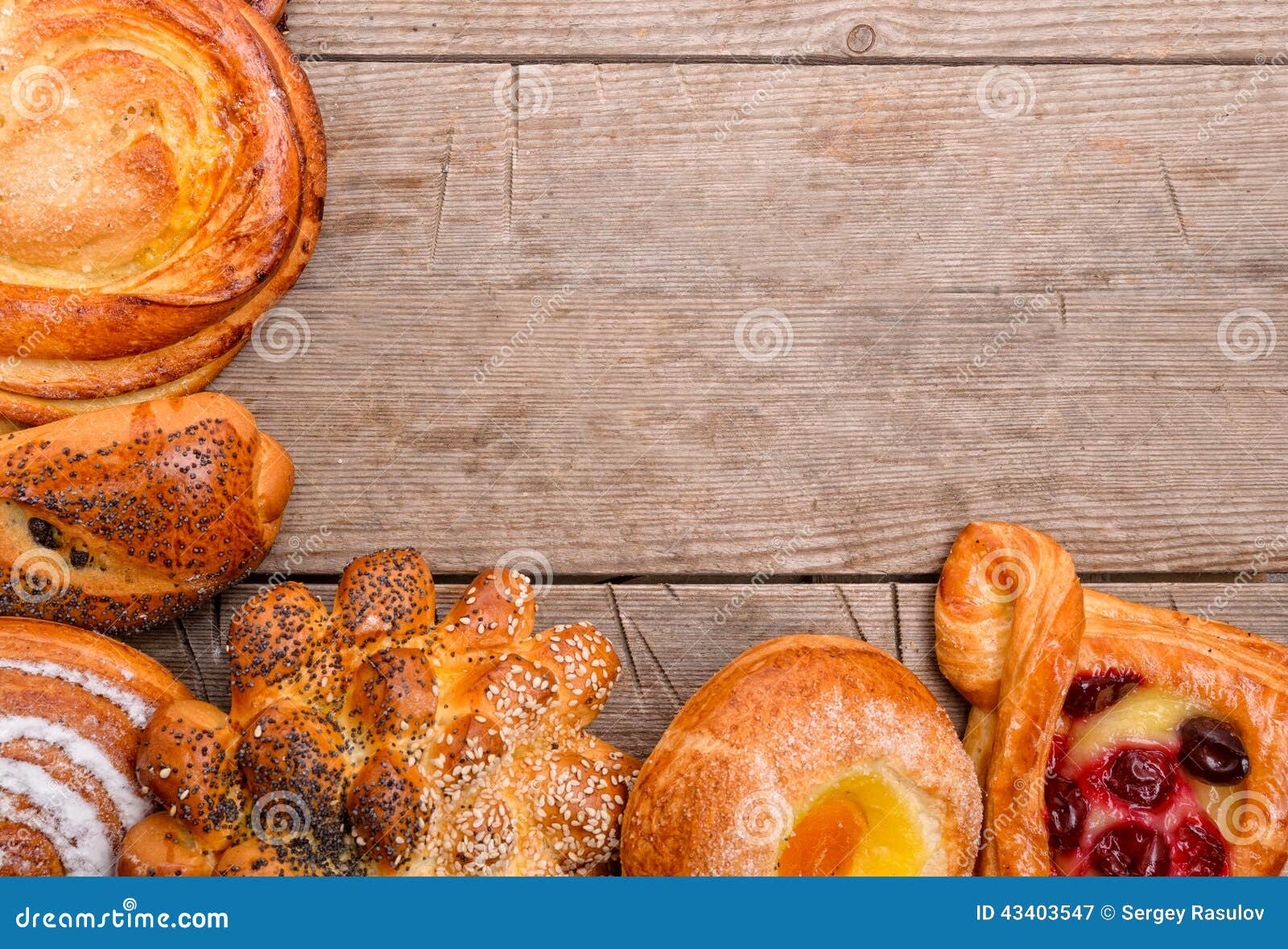 Bakery foodstuffs stock image. Image of healthy, pasty - 43403547