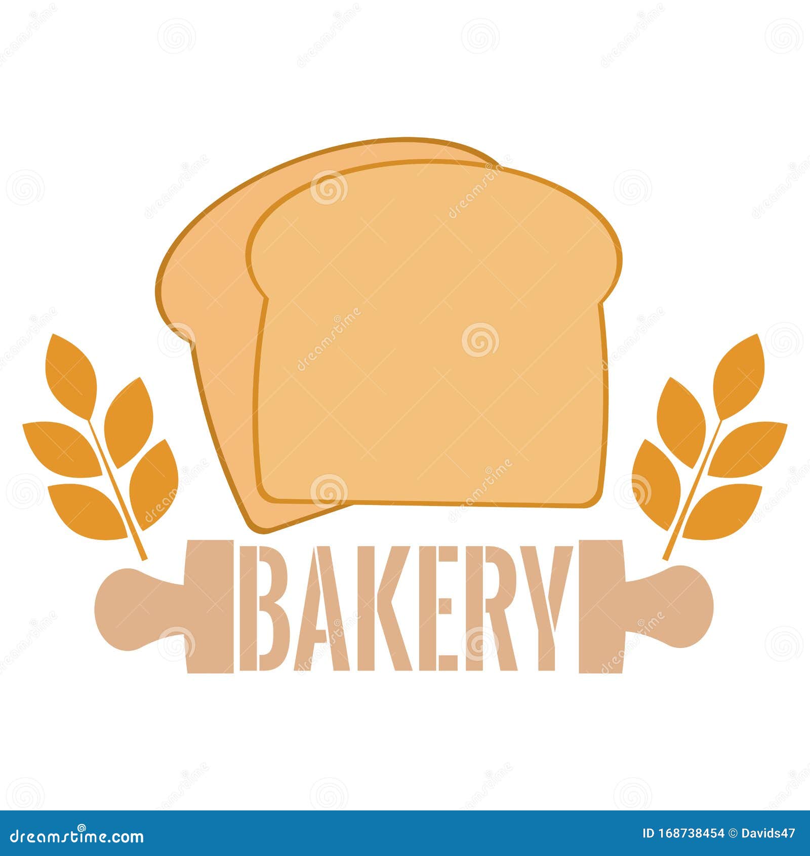 Bakery logo design stock vector. Illustration of shop - 168738454
