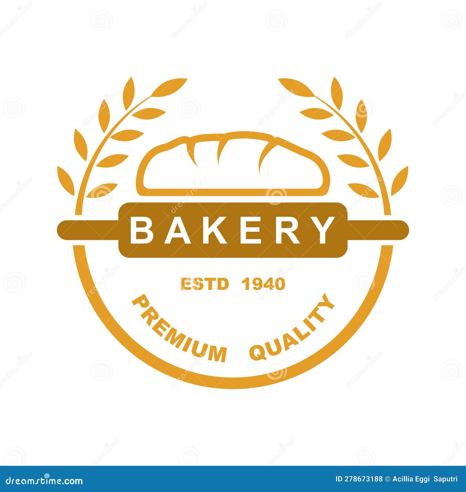 Bakery logo vector stock vector. Illustration of cake - 278673188