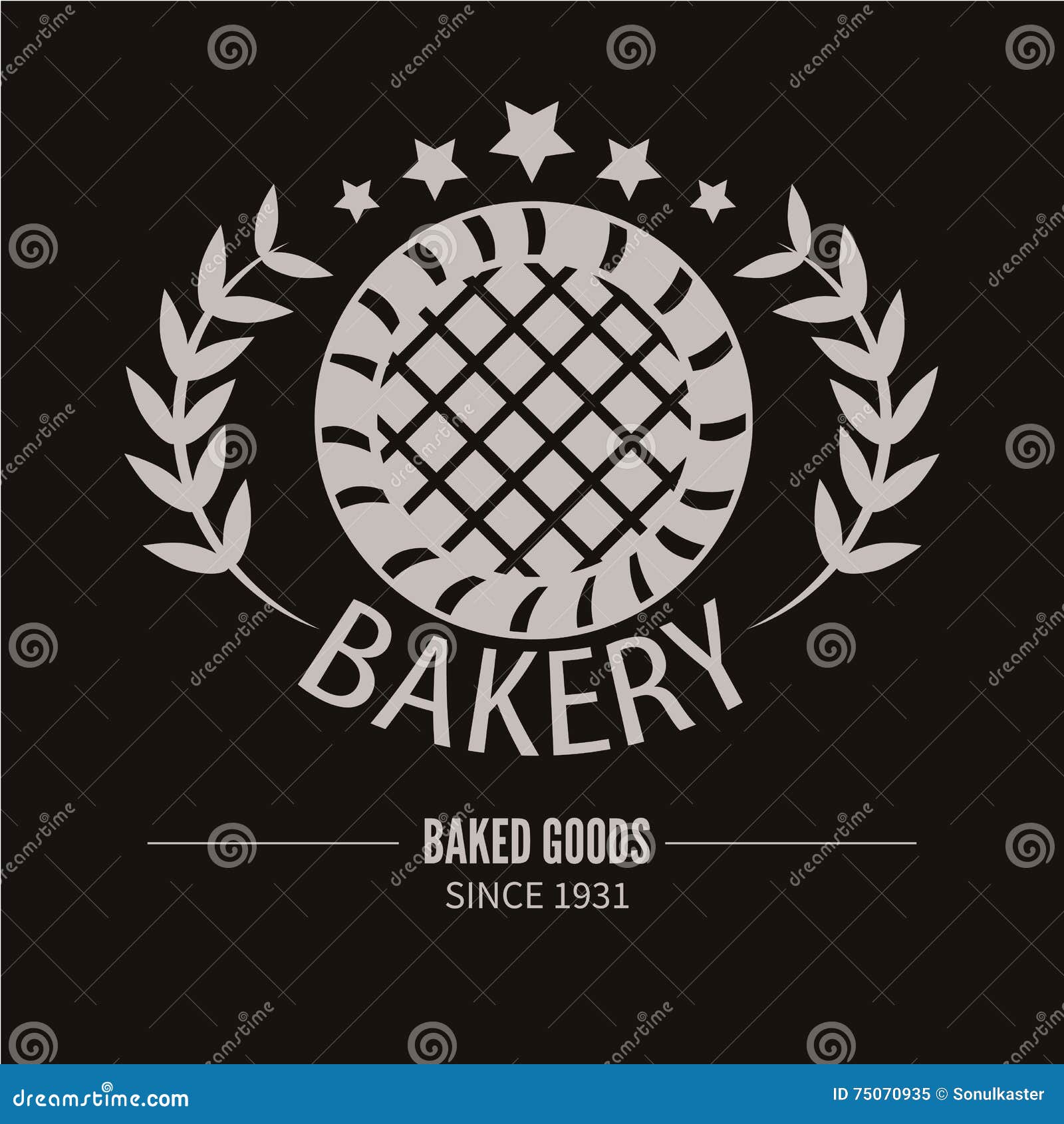 Bakery Logotype. Bakery or Bred Shop Vintage Design Element Stock ...