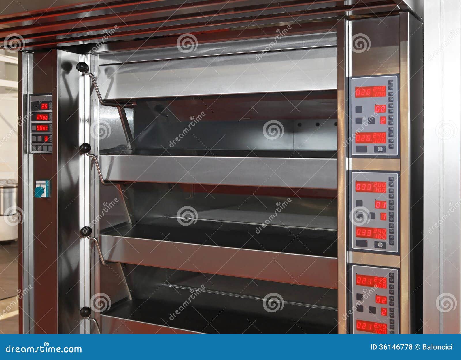 Bakery oven stock photo. Image of bakery, manufacturing - 36146778