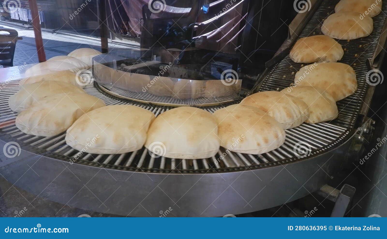 Bakery Production on a Small Assembly Line in Turkey. Stock Video ...