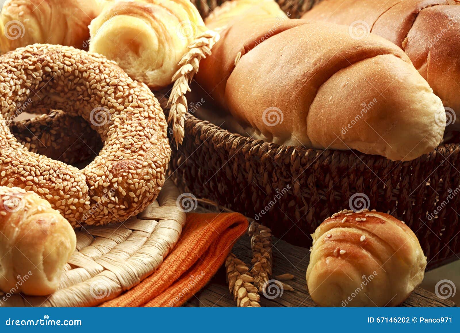 Bakery products stock photo. Image of eating, arrangement - 67146202