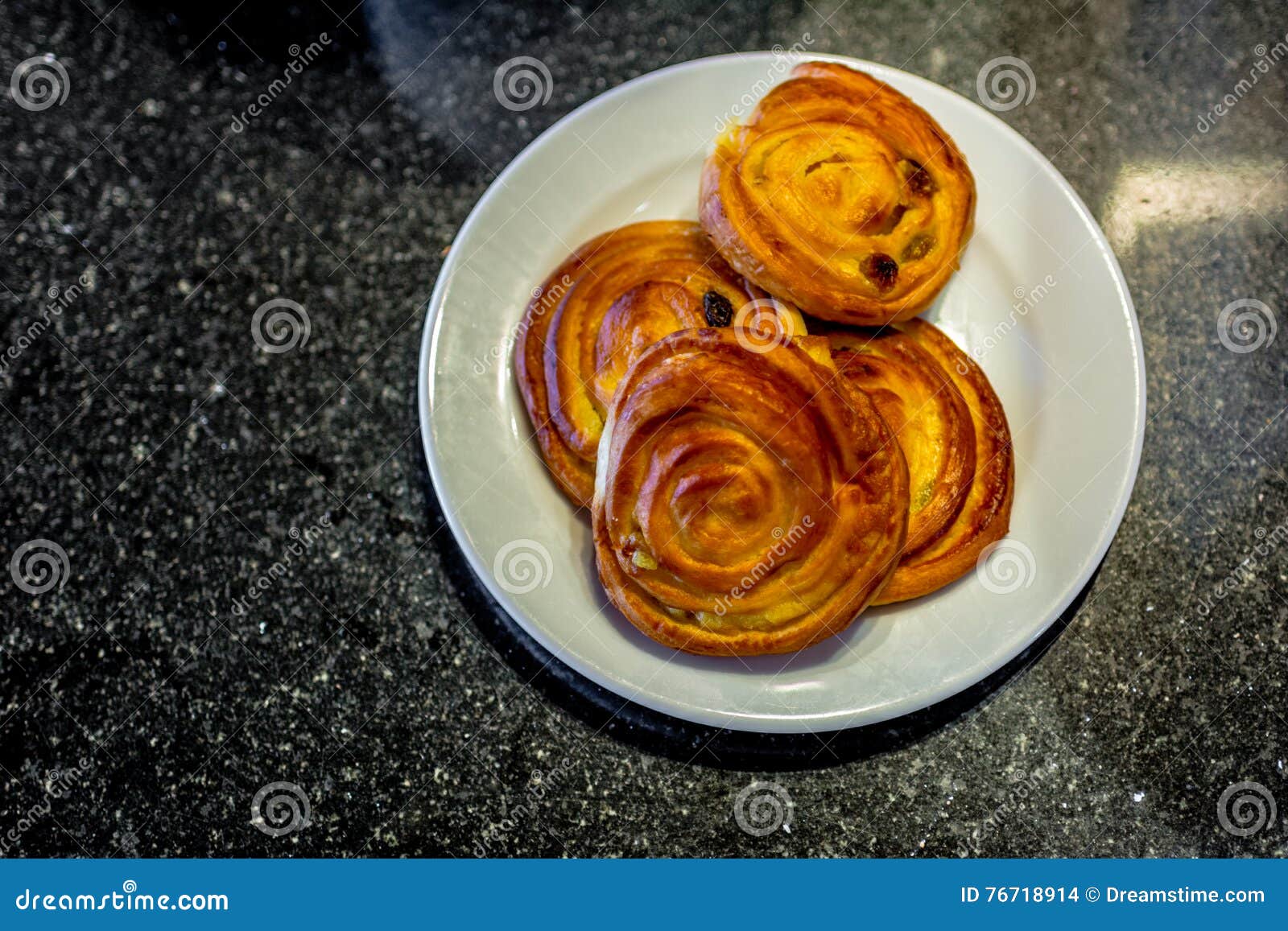 Bakery stock photo. Image of restaurant, black, plate - 76718914