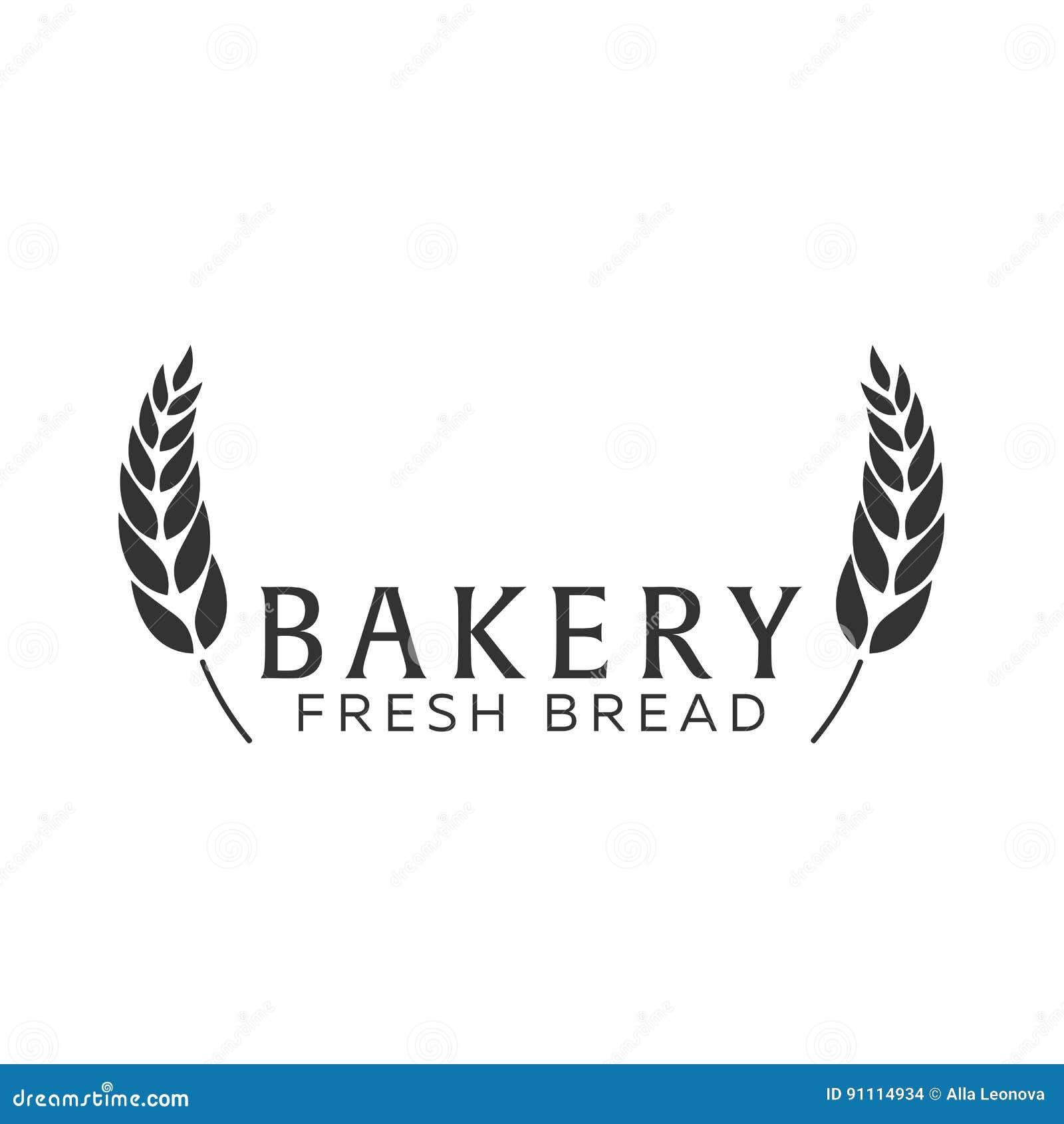 Bakery Shop Emblem, Labels, Logo and Design Elements. Fresh Bread and ...