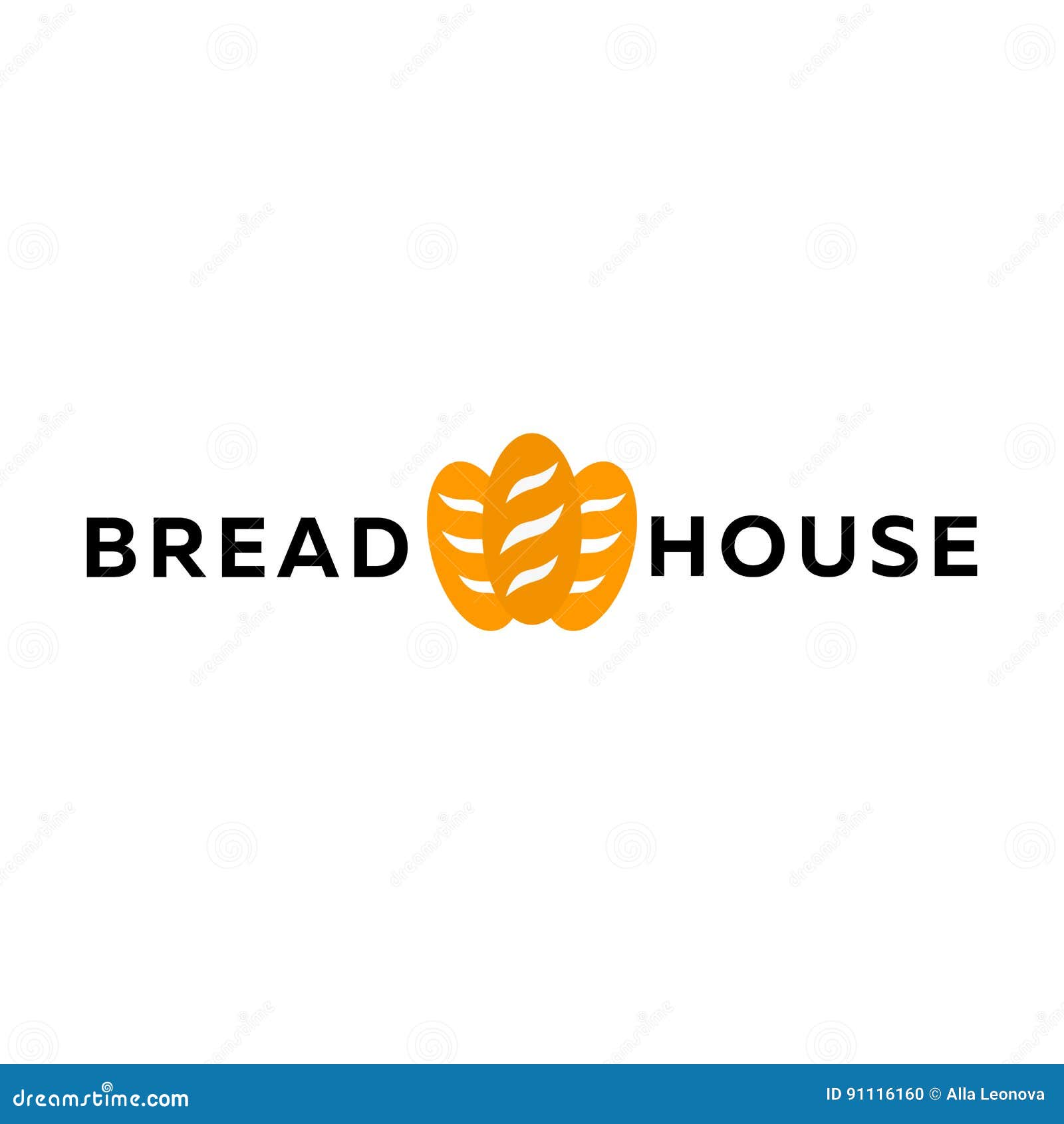 Bakery Shop Emblem, Labels, Logo and Design Elements. Loaf Fresh Bread ...