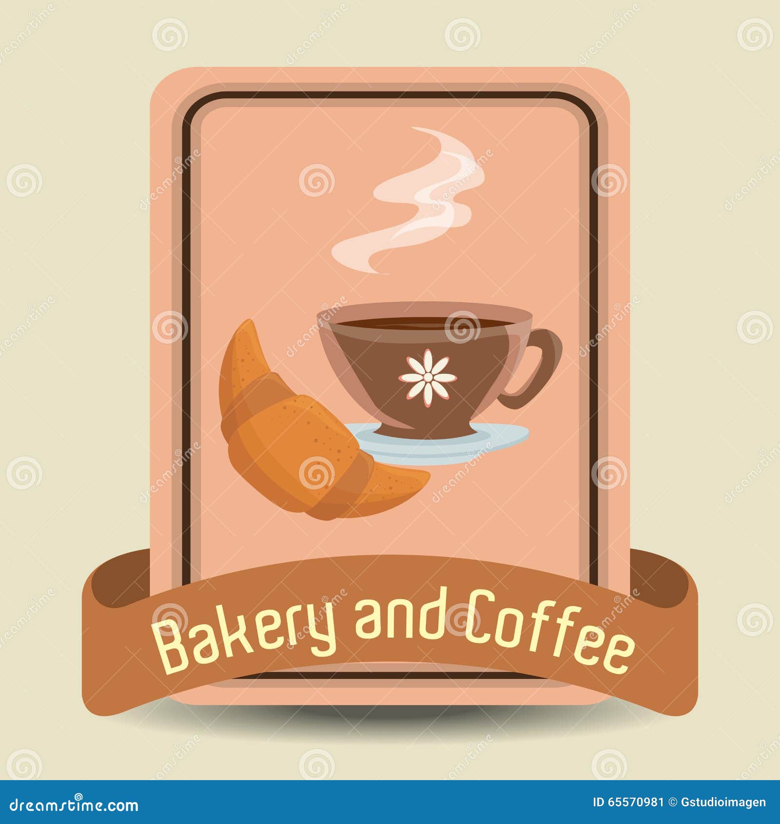 Bakery shop graphic stock vector. Illustration of coffee - 65570981