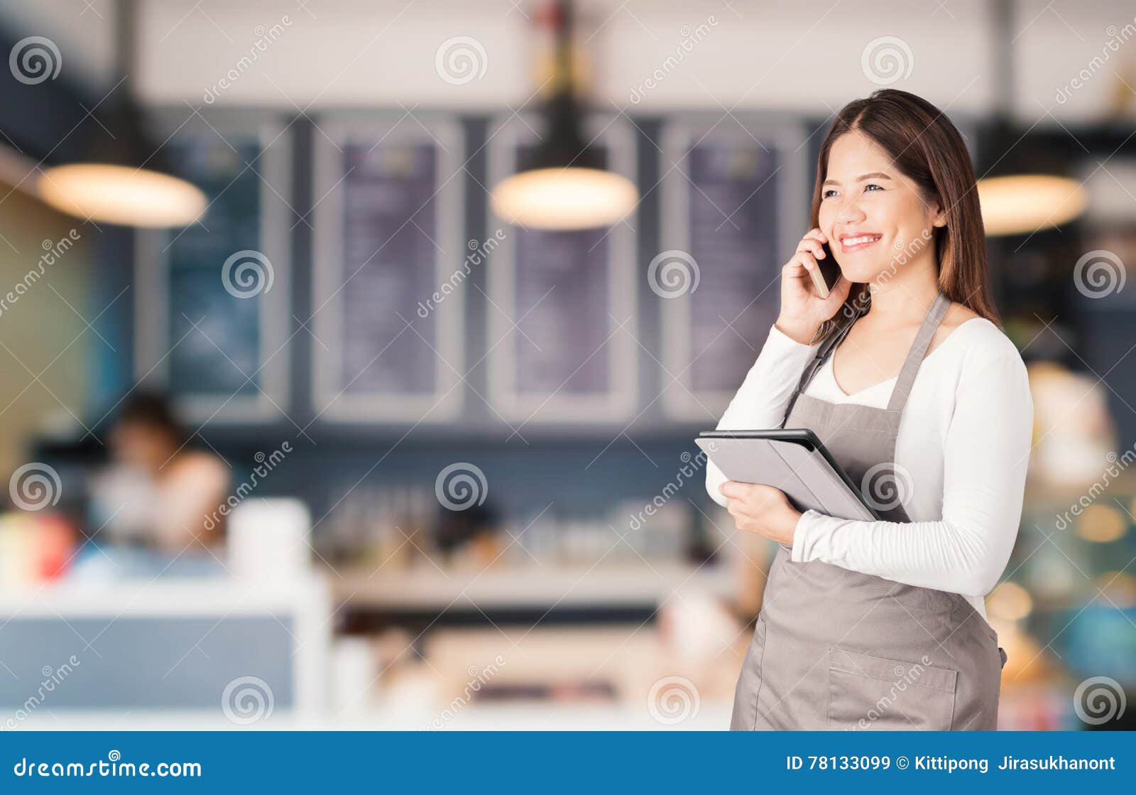 Bakery shop owner stock image. Image of entrepreneurship - 78133099