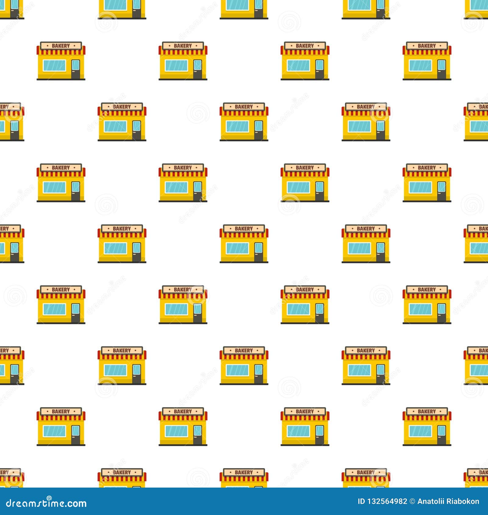 Bakery Shop Pattern Seamless Vector Stock Vector - Illustration of ...