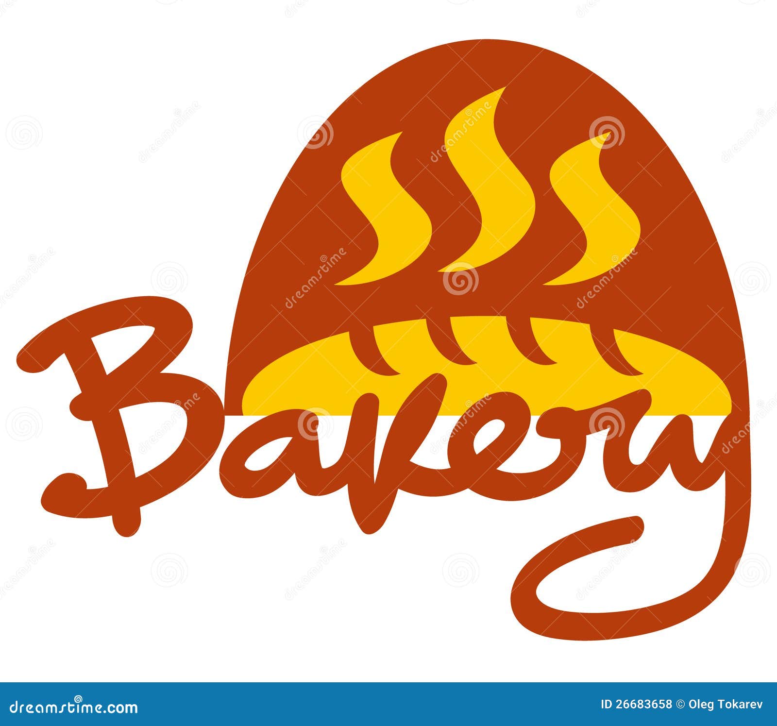 Bakery sign stock illustration. Illustration of design - 26683658