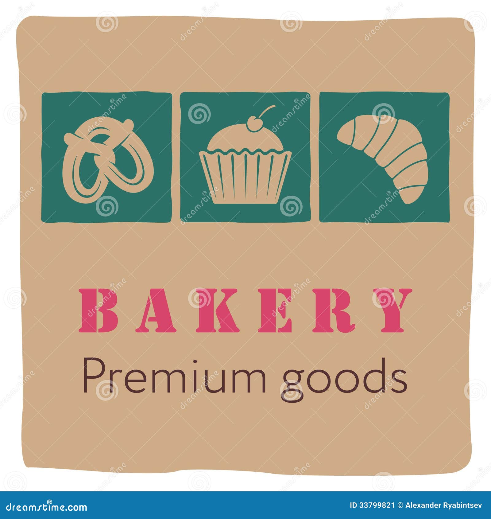 Bakery signboard design stock illustration. Illustration of cupcake ...