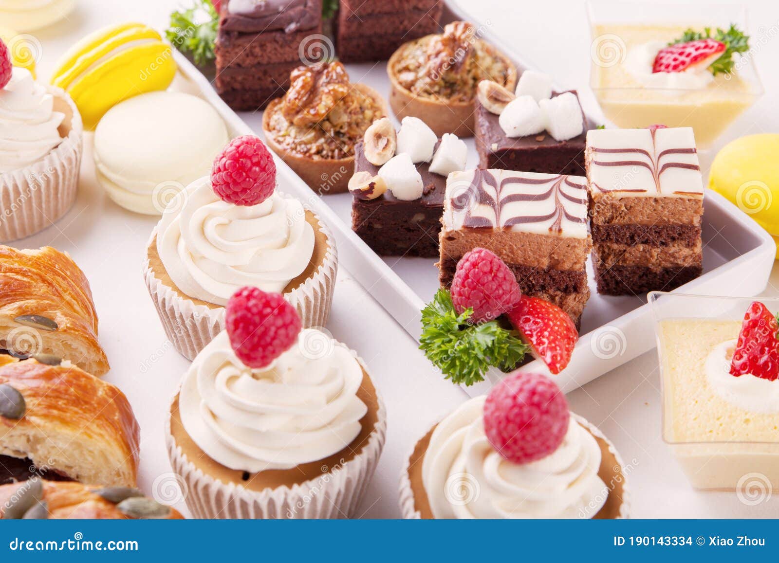 Bakery and snacks stock photo. Image of cupcake, fresh - 190143334