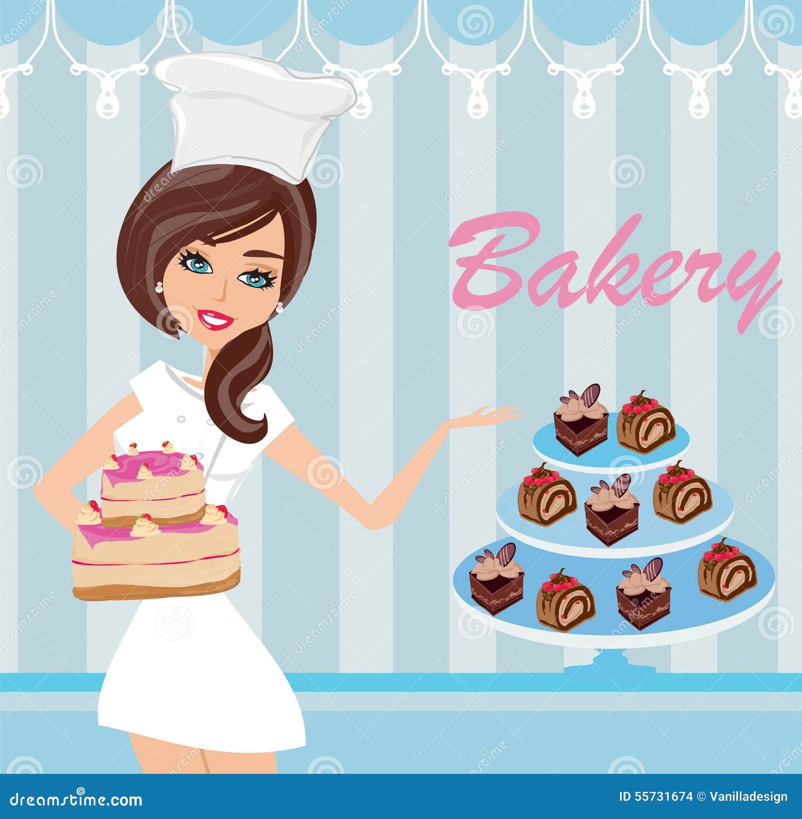 Saleswoman Cartoons, Illustrations & Vector Stock Images - 2312 ...