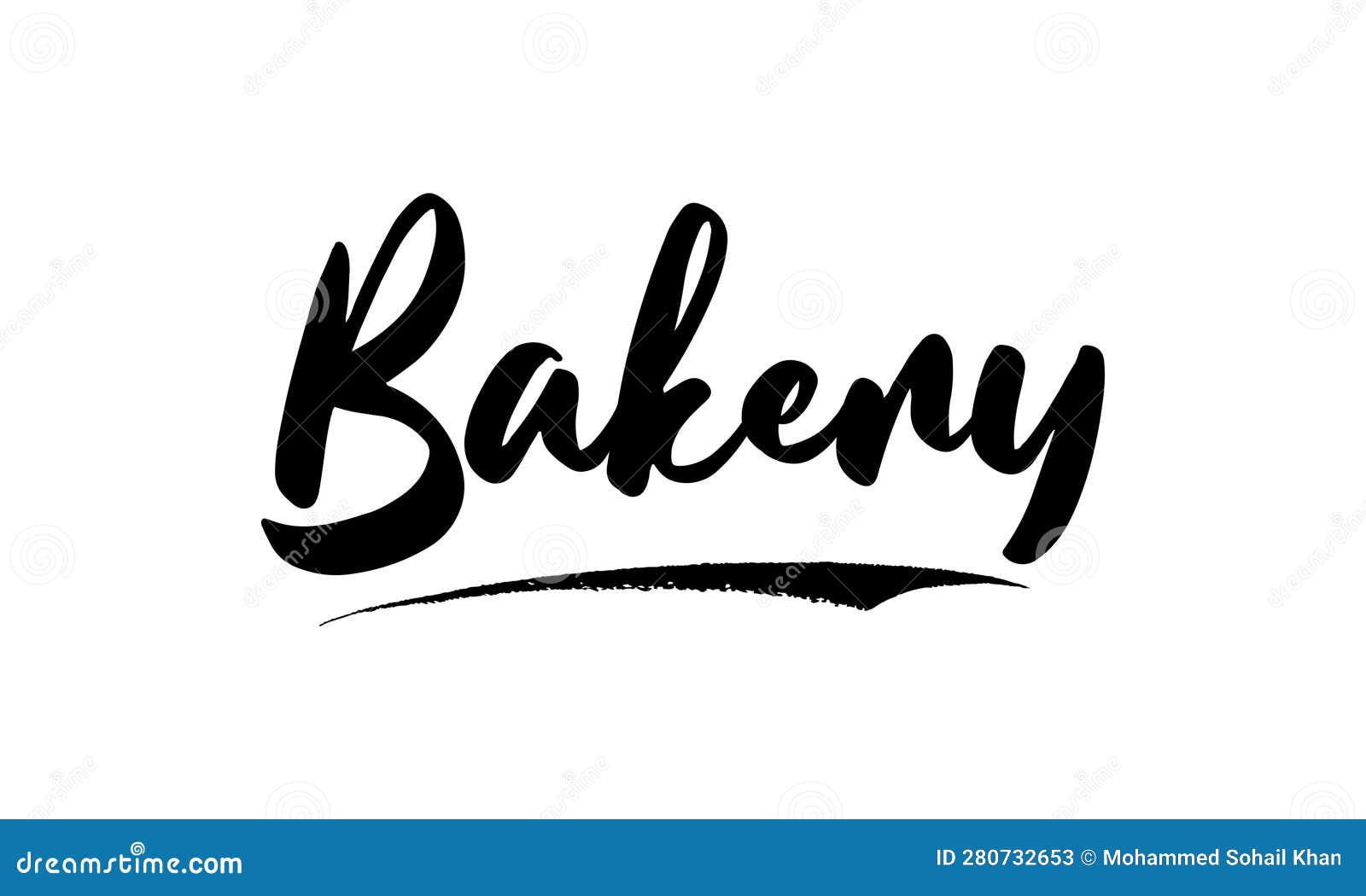Bakery Typography Lettering Text Vector Design Quote Stock Vector ...