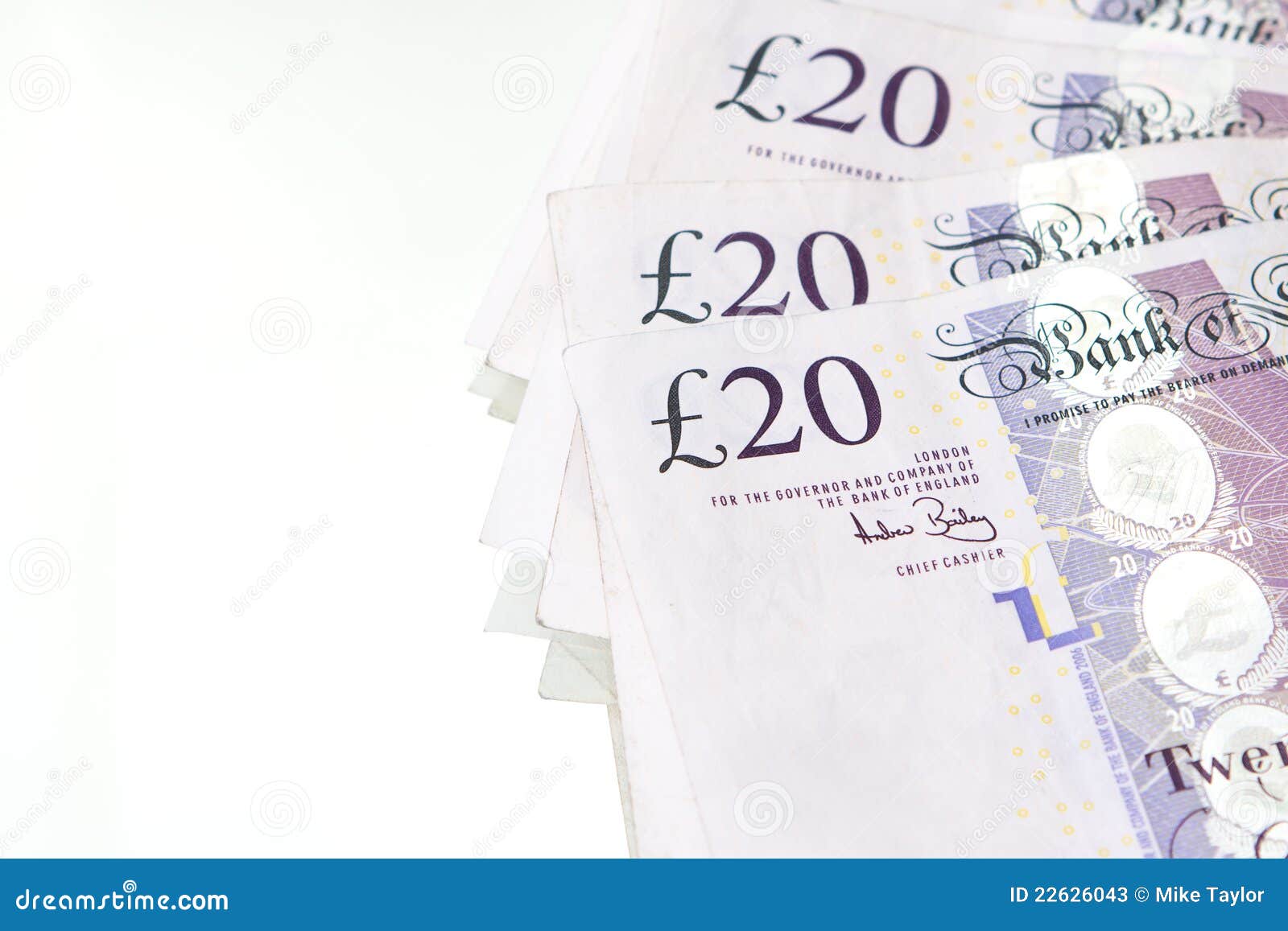 Bakground De La Nota De 20 Libras Foto de archivo editorial - Imagen de ...