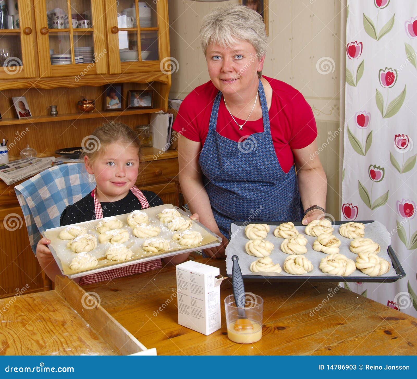 Baking stock image. Image of mother, cook, kitchen, indoors - 14786903