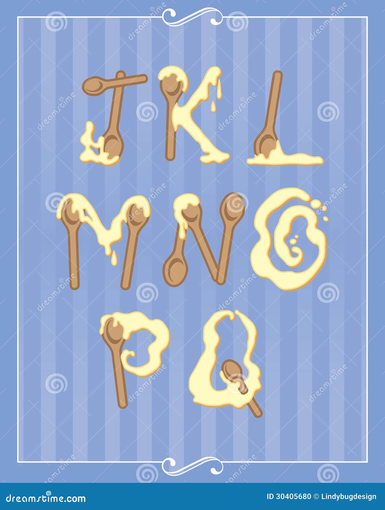 Baking Alphabet stock vector. Illustration of baking - 30405680