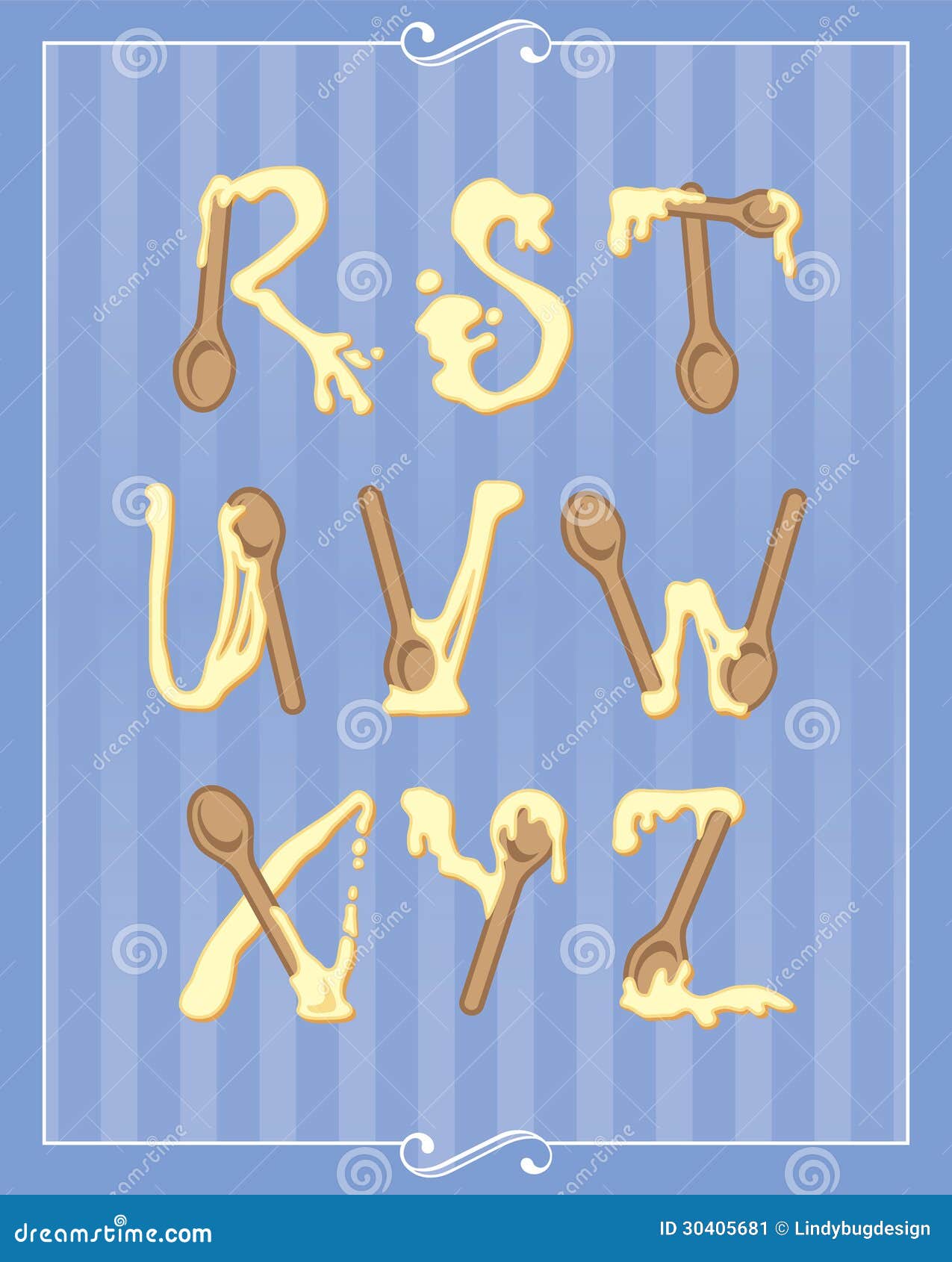 Baking Alphabet stock vector. Illustration of cake, spell - 30405681