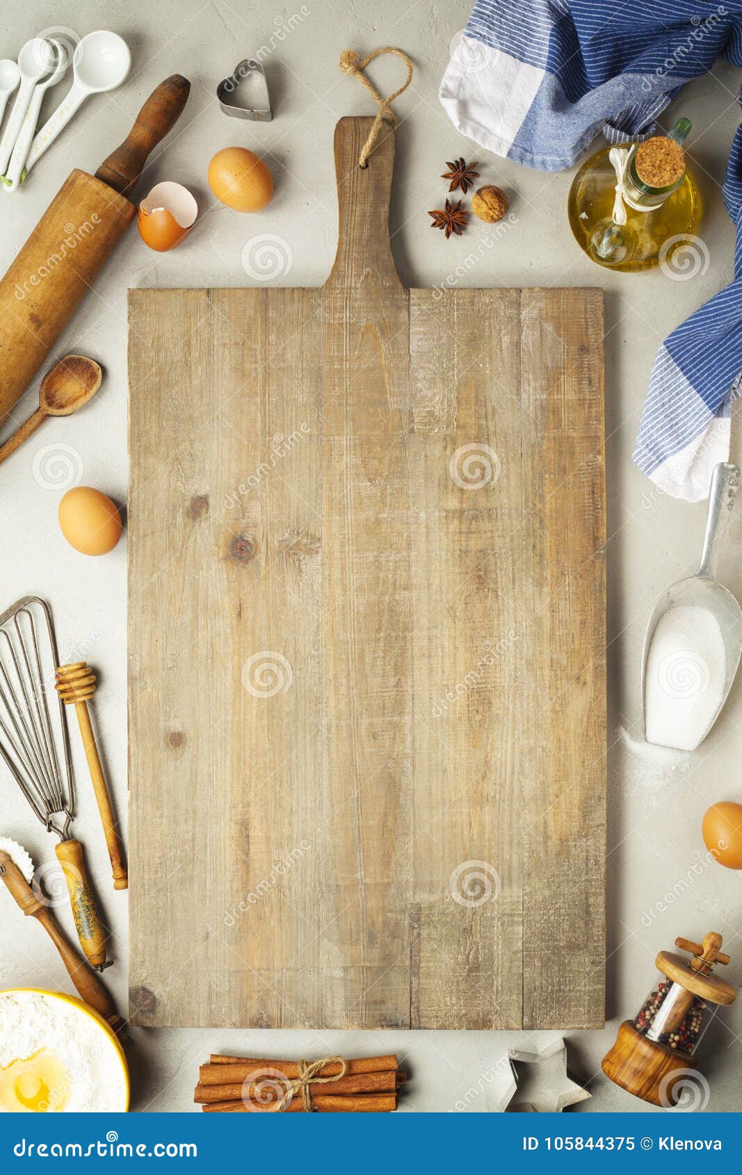 Baking Background. Rustic Style Stock Image - Image of cake, bake ...