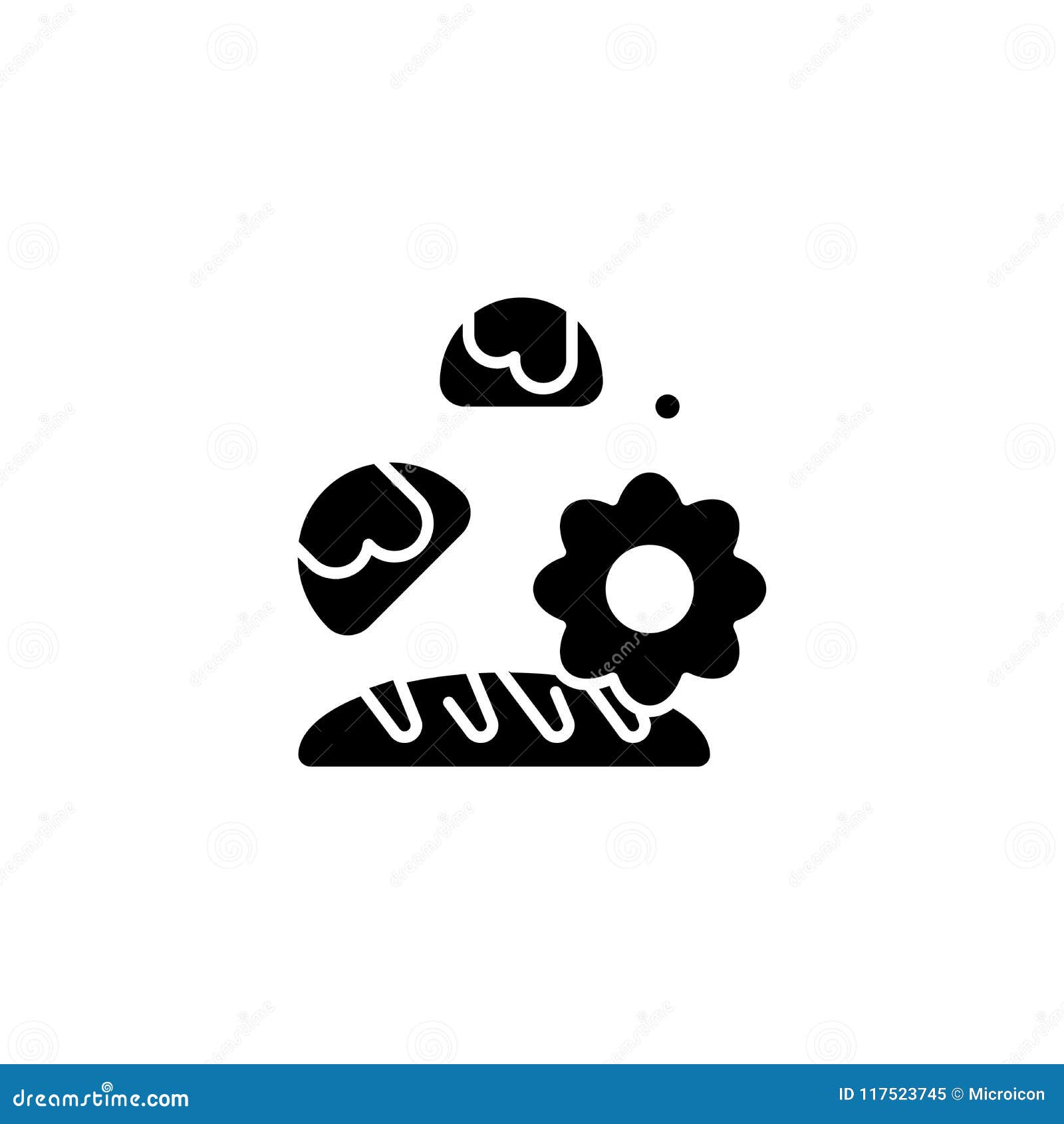 Baking Black Icon Concept. Baking Flat Vector Symbol, Sign ...