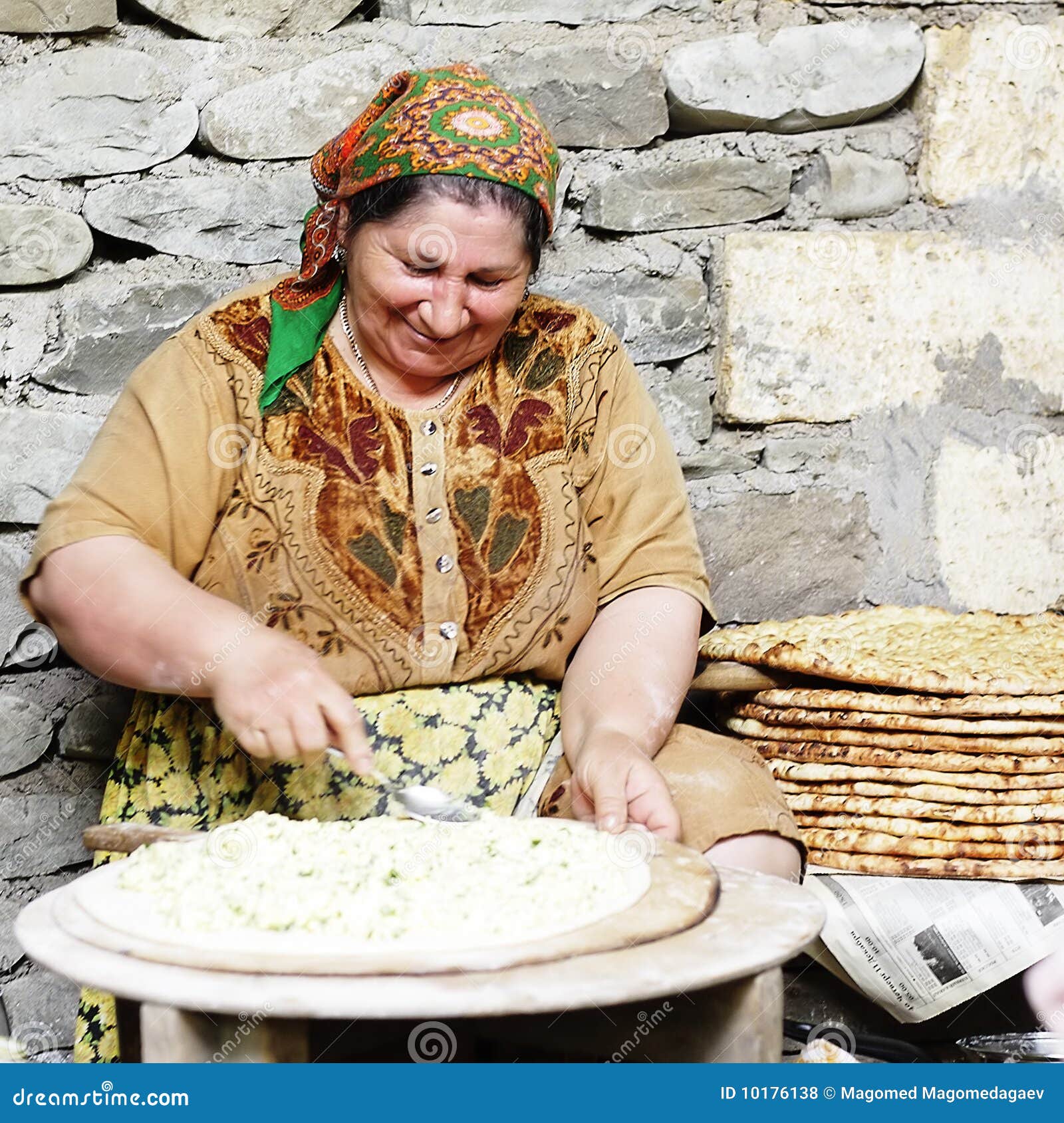 Baking bread stock photo. Image of food, bread, person - 10176138