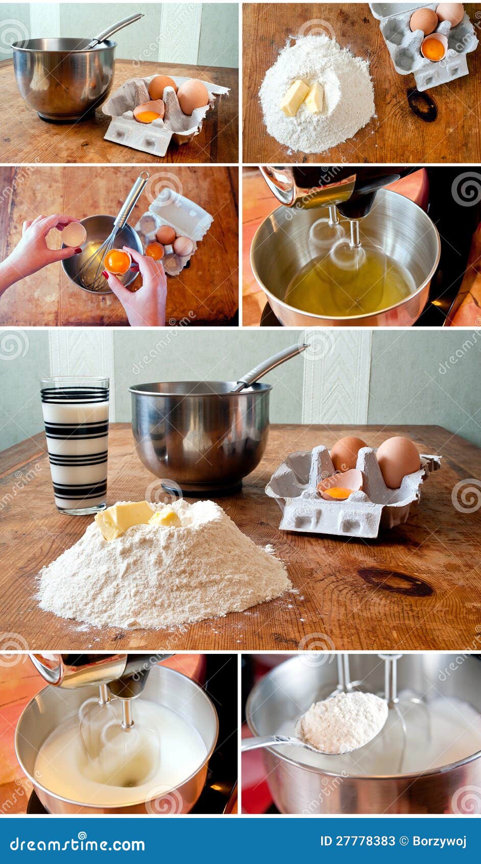 Baking cake ingredients stock image. Image of whites - 27778383