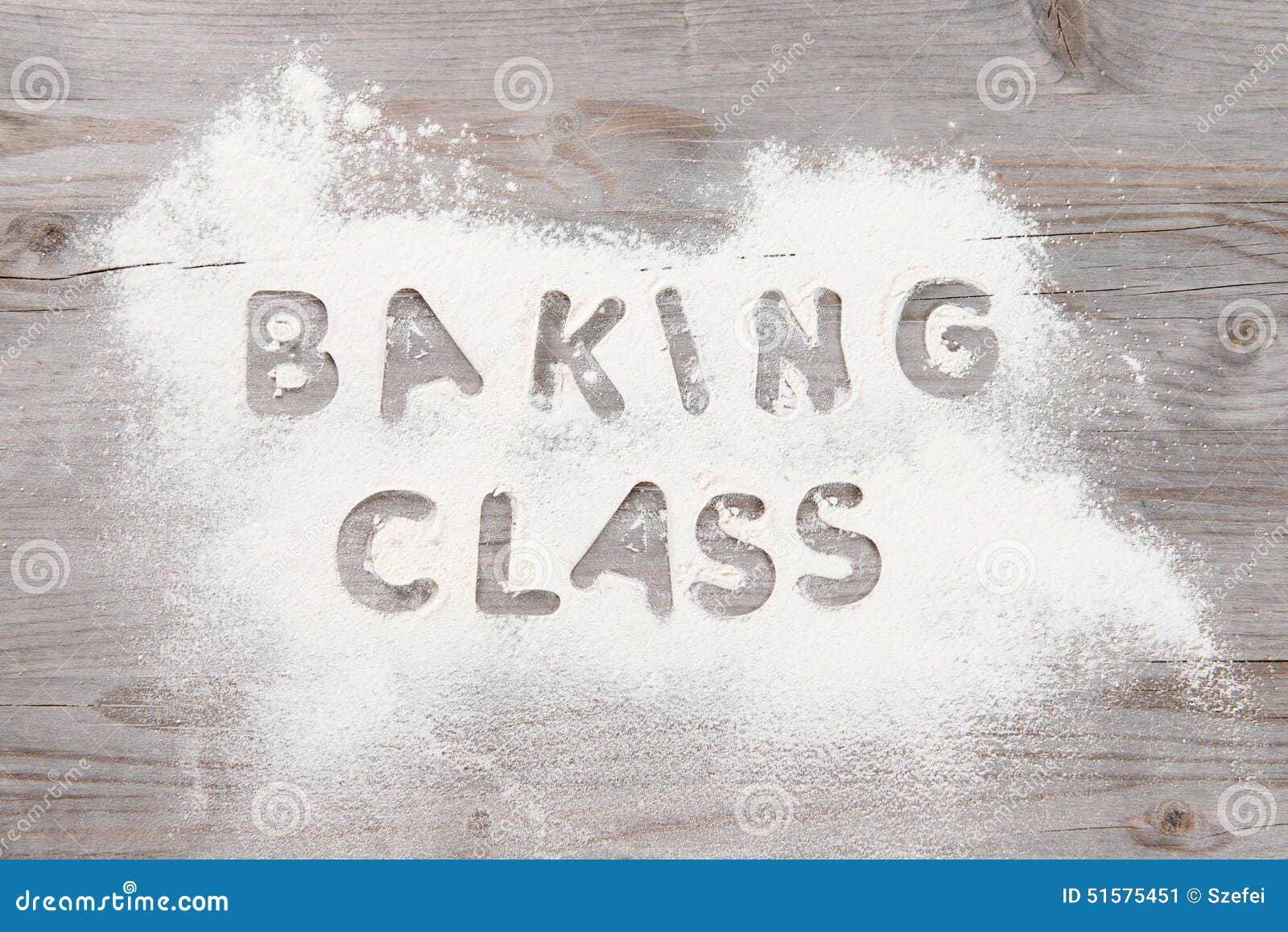 Baking Classes Poster Design Stock Image - Image of advertising, food ...