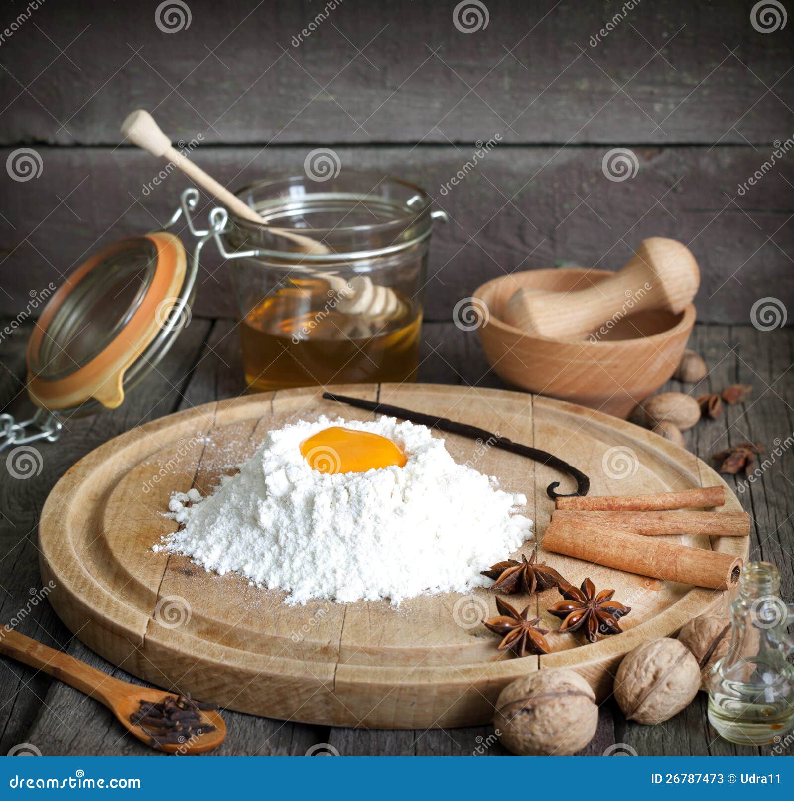 Baking and components stock image. Image of anise, decoration - 26787473