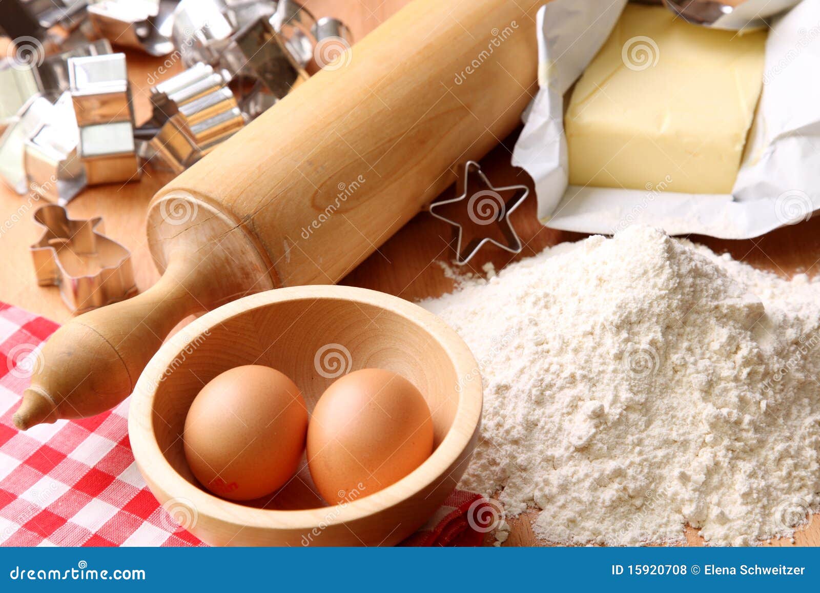 Baking cookies stock photo. Image of food, preparation - 15920708