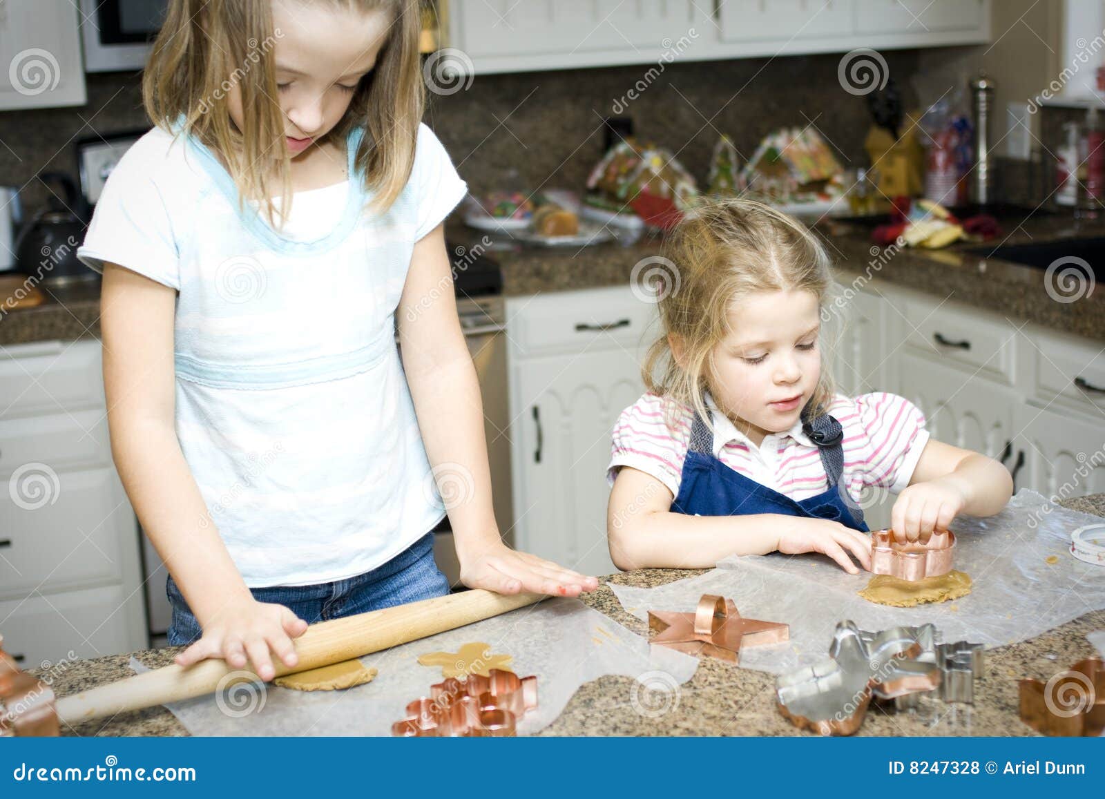 Baking Cookies Together stock photo. Image of inside, cookie - 8247328